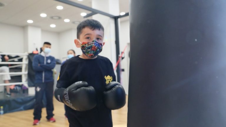 Clases de boxeo para niños en Madrid [Barajas]